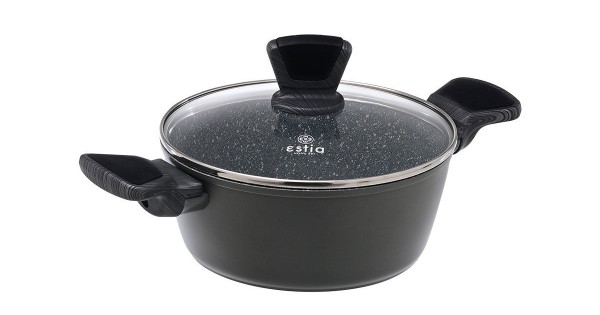 ESTIA ΚΑΤΣΑΡΟΛΑ CUISSON ΑΝΤΙΚΟΛΛΗΤΙΚΗ ΠΡΕΣΣΑΡΙΣΤΟΥ ΑΛΟΥΜΙΝΙΟΥ 20cm
